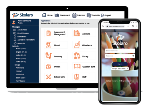 Skolaro ERP System | DPS Noida